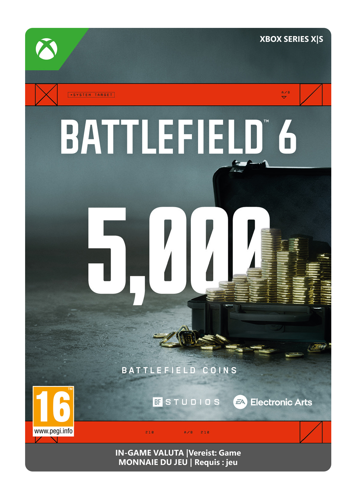 5000 Xbox Battlefield 6 Coins Xbox Series X|S (digitaal)